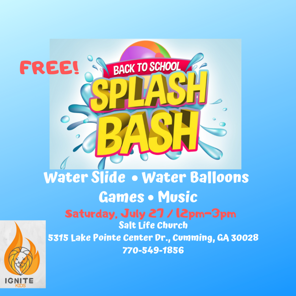 Back To School Splash - Cumming Local